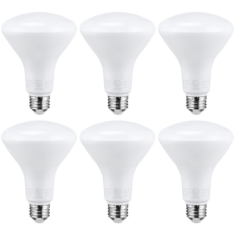 TORCHSTAR BR30 LED Light Bulb, CRI90+, 9W, E26 Base, Dimmable Indoor Flood Light for Cans, 5000K ...